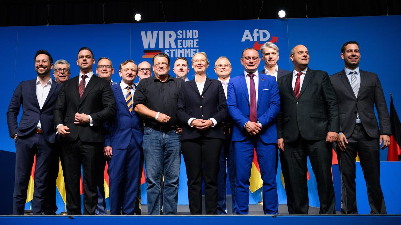 AfD-Parteitag wählt Weidel und Chrupalla: Zoff war gestern?
