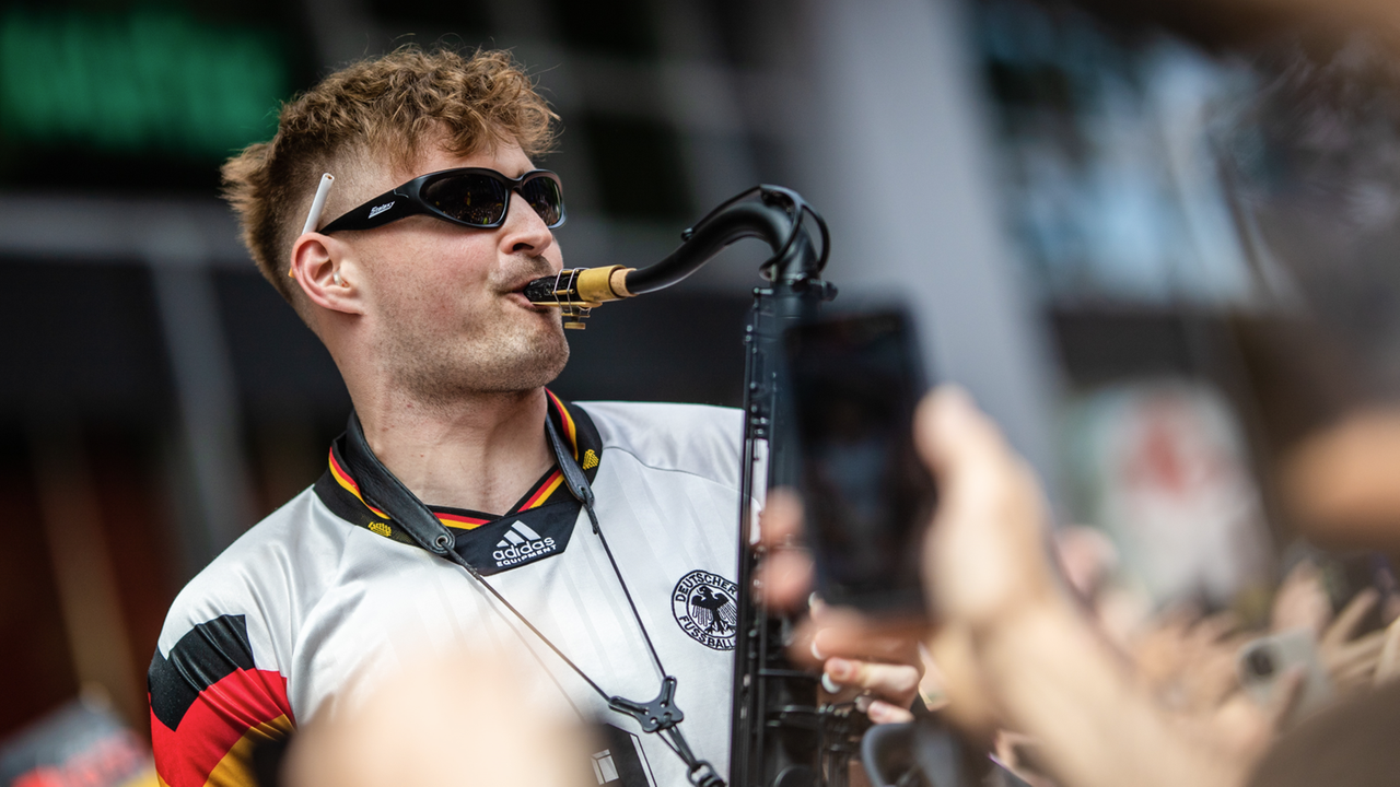 André Schnura - der EM Saxofonist geht auf Tour