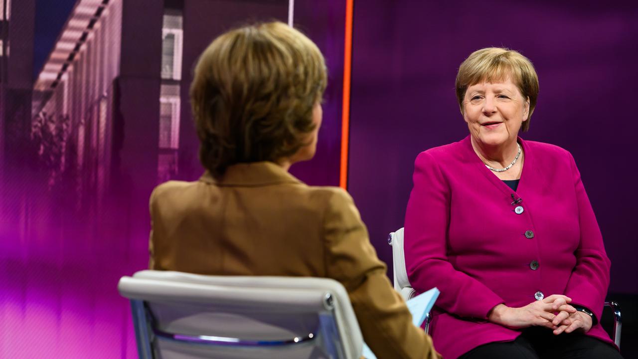 Angela Merkel bei "Illner": Blick auf 16 Jahre Regieren