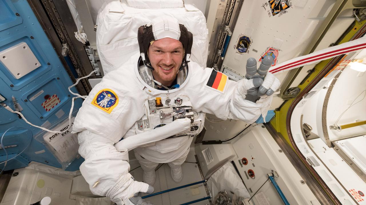 Internationale Raumstation ISS: "Astro-Alex" übernimmt Kommando