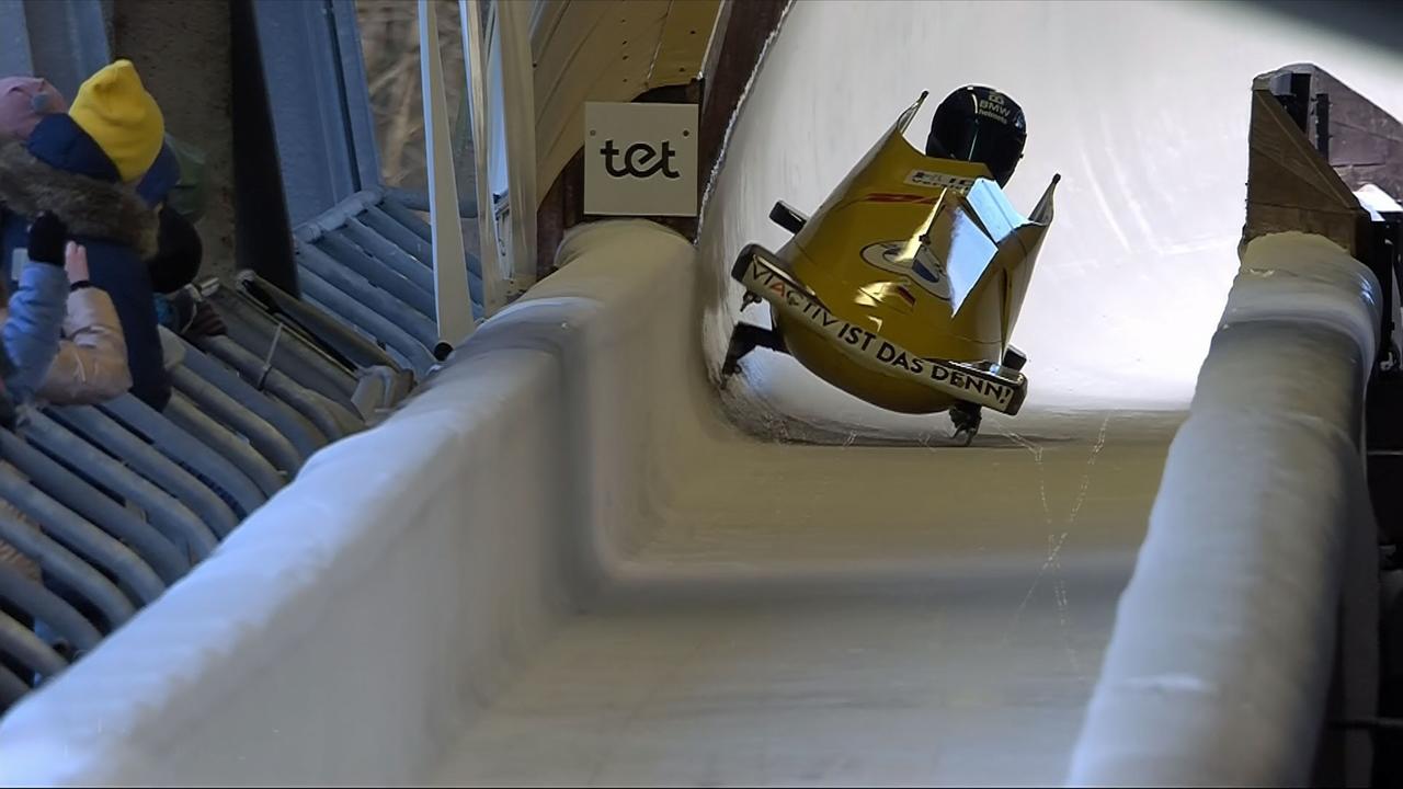 Deutsche Überraschung bei der Bob-EM