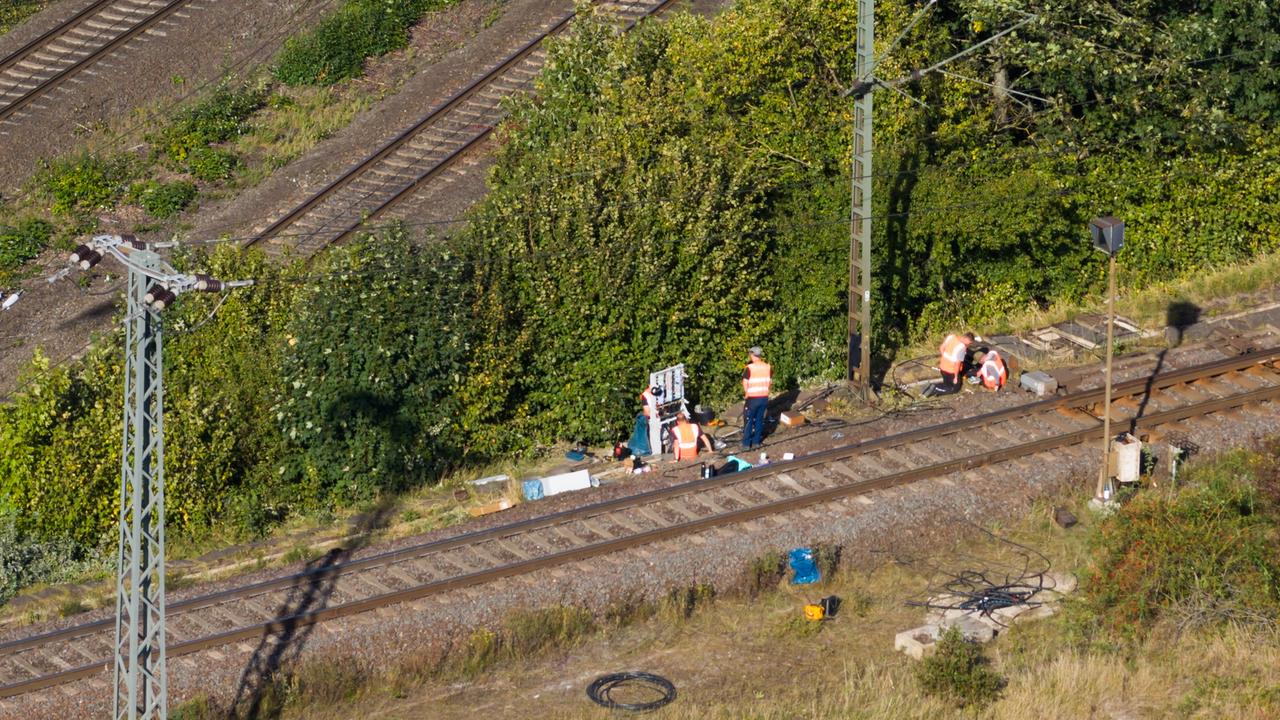 Möglicherweise Brandstifung an Bahnstrecke Berlin-Hannover