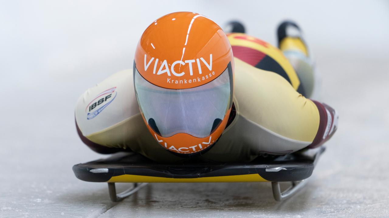 Wintersport: Skeleton-Weltcup der Männer, 2. Lauf