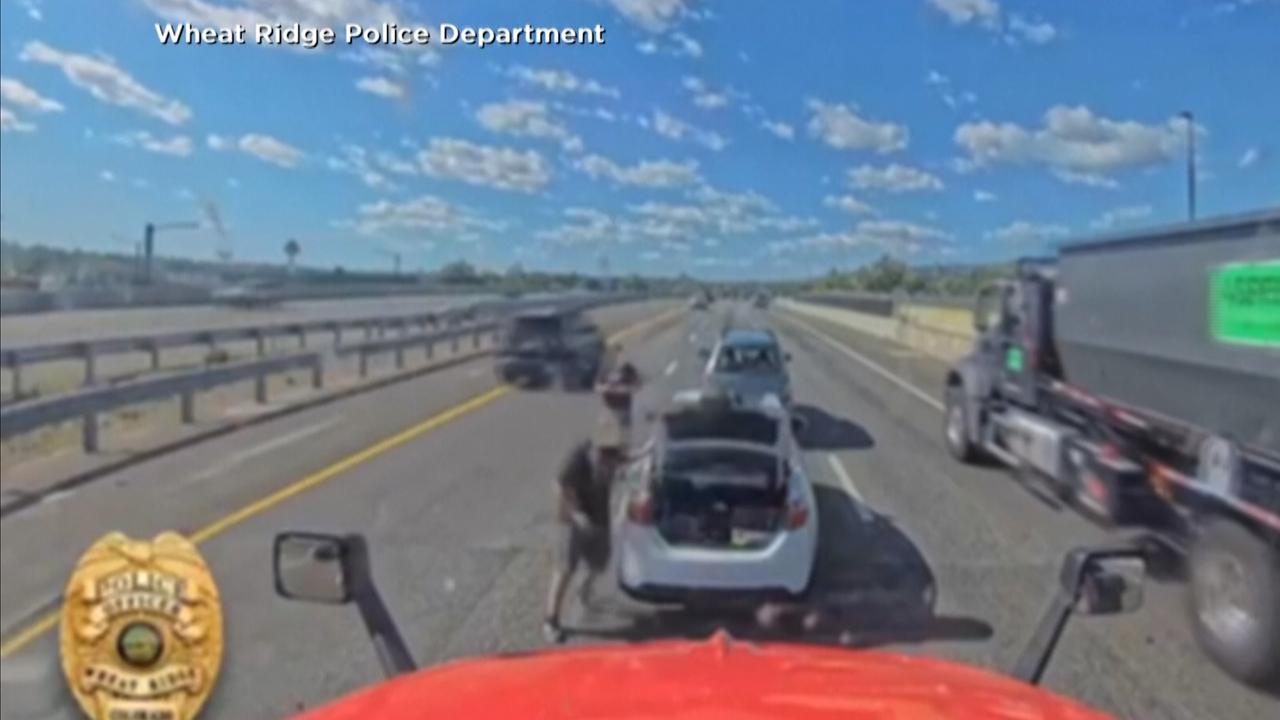 Polizei veröffentlicht Video: Colorado: Streit mitten auf der Autobahn