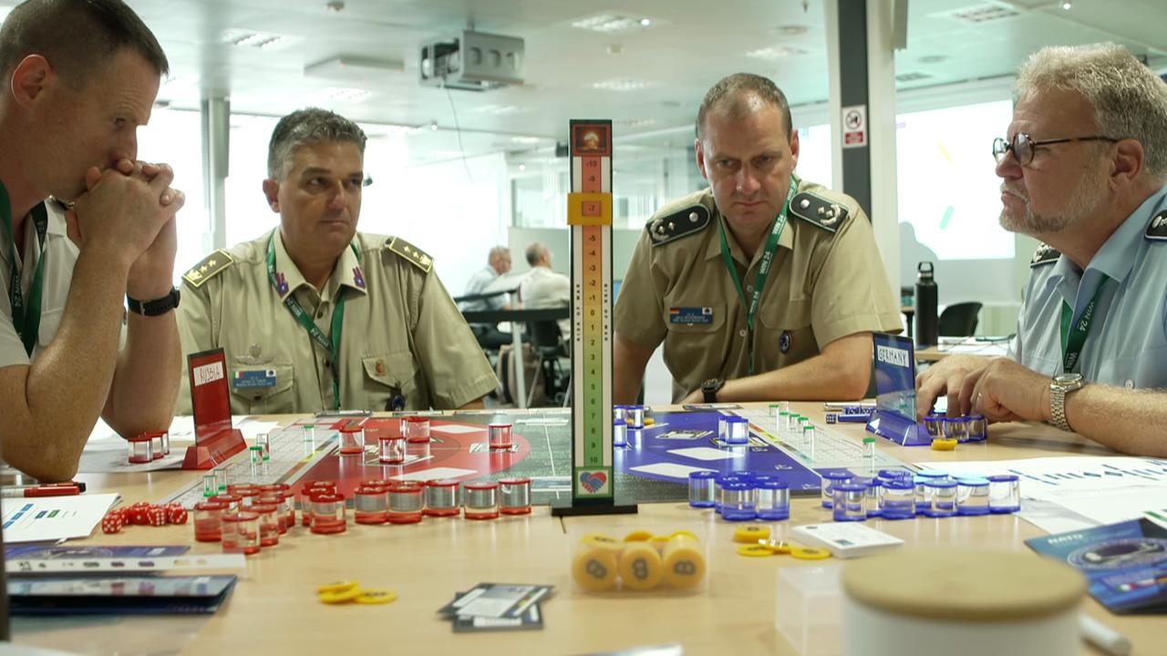 Wie Nato-Offiziere mit "Wargames" üben