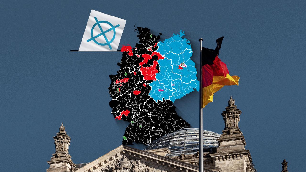 Bundestagswahl 2025: Wahlergebnisse in der Live-Karte