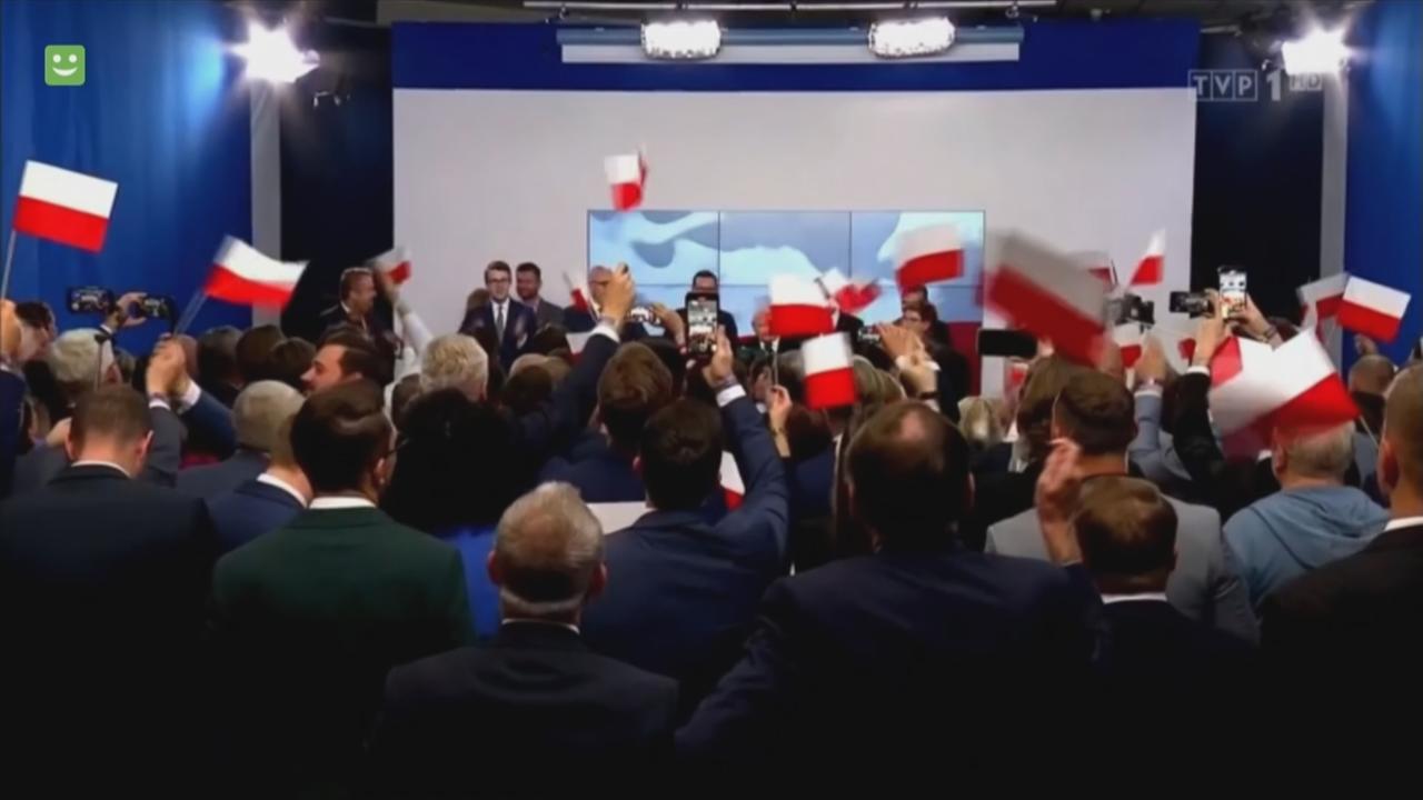 Endergebnis der Wahl in Polen
