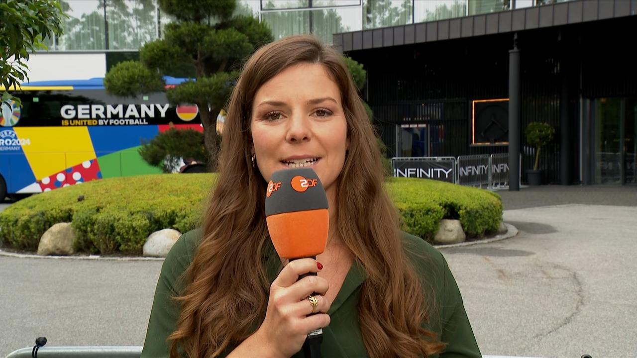 ZDF-Reporterin zur Startelf: Stiefvatter: Hoffentlich "klarer Auftaktsieg"