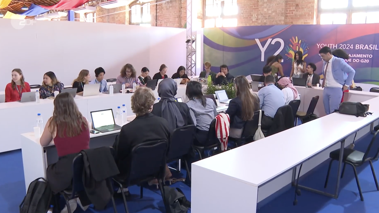 G20-Youth-Gipfel in Rio de Janeiro