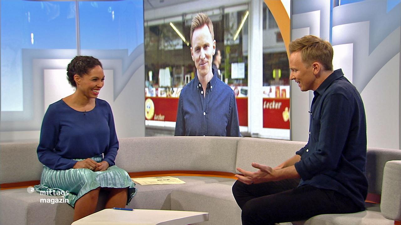 Gast im Studio: ZDF-Reporter Jochen Breyer