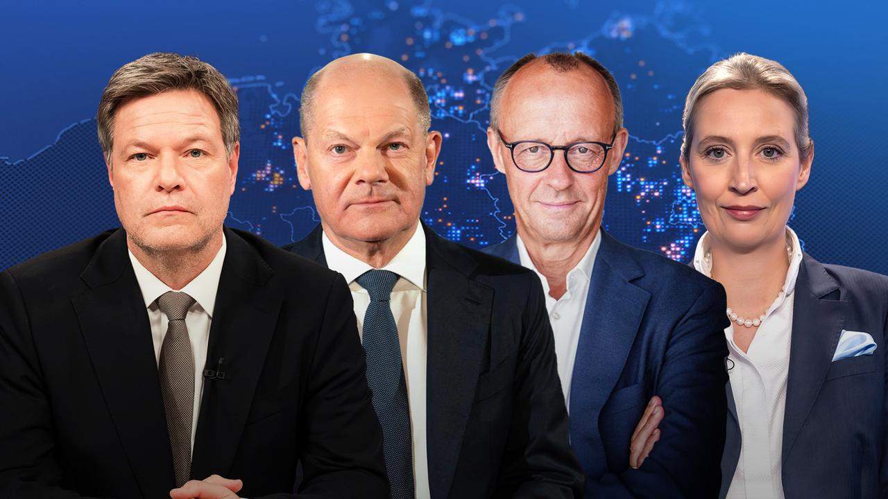 "Klartext" im ZDF: Zentrale Aussagen der Kanzlerkandidaten