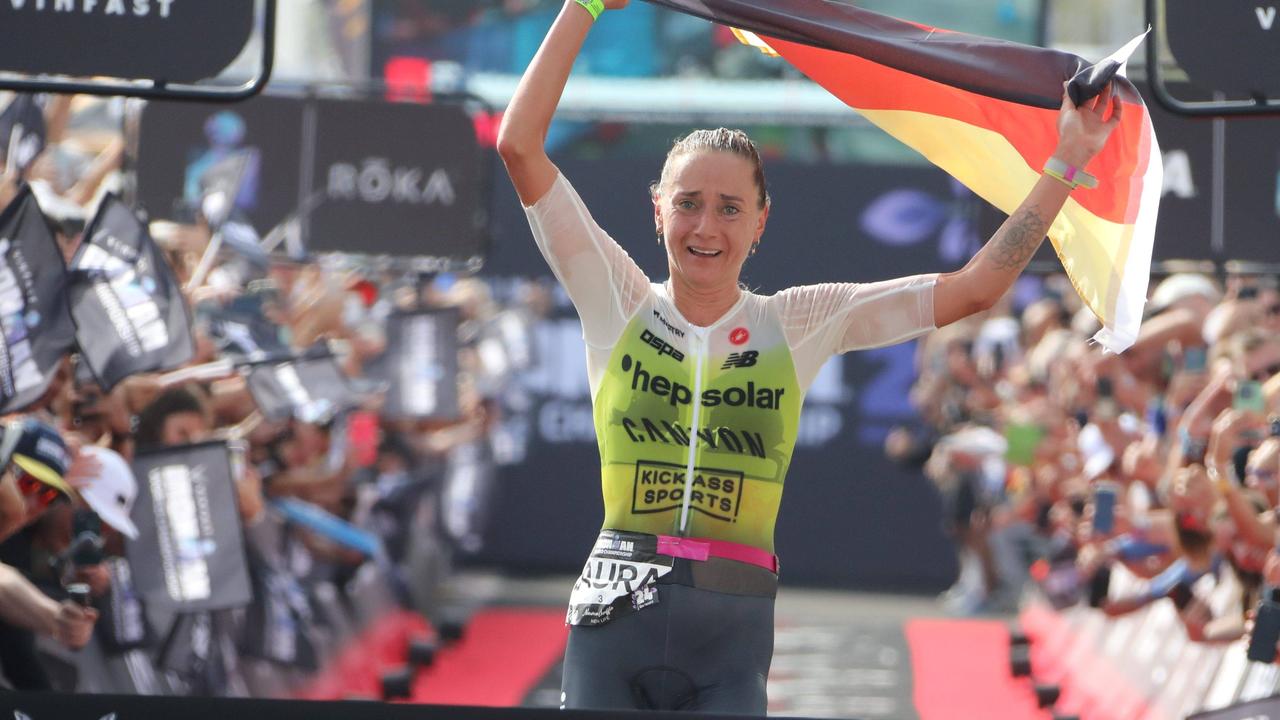 Triathletin Laura Philipp erstmals Ironman-Weltmeisterin