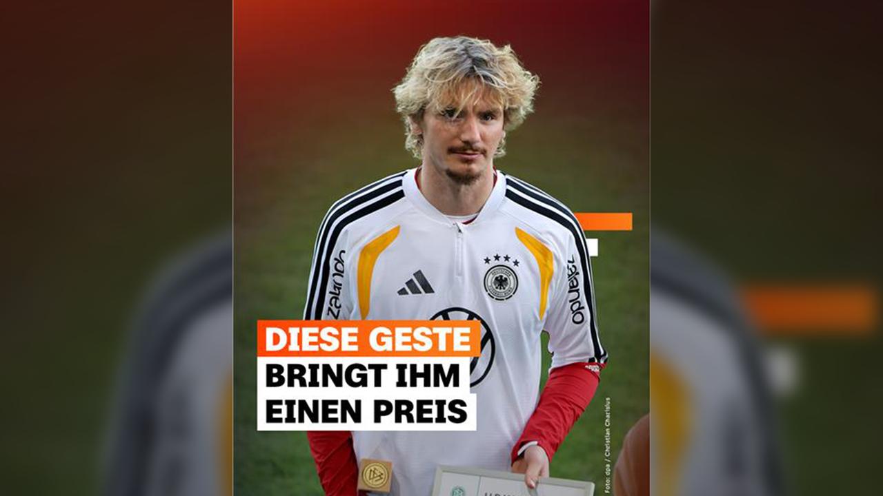 DFB-Pokal: Fair-Play-Preis für Nick Woltemade