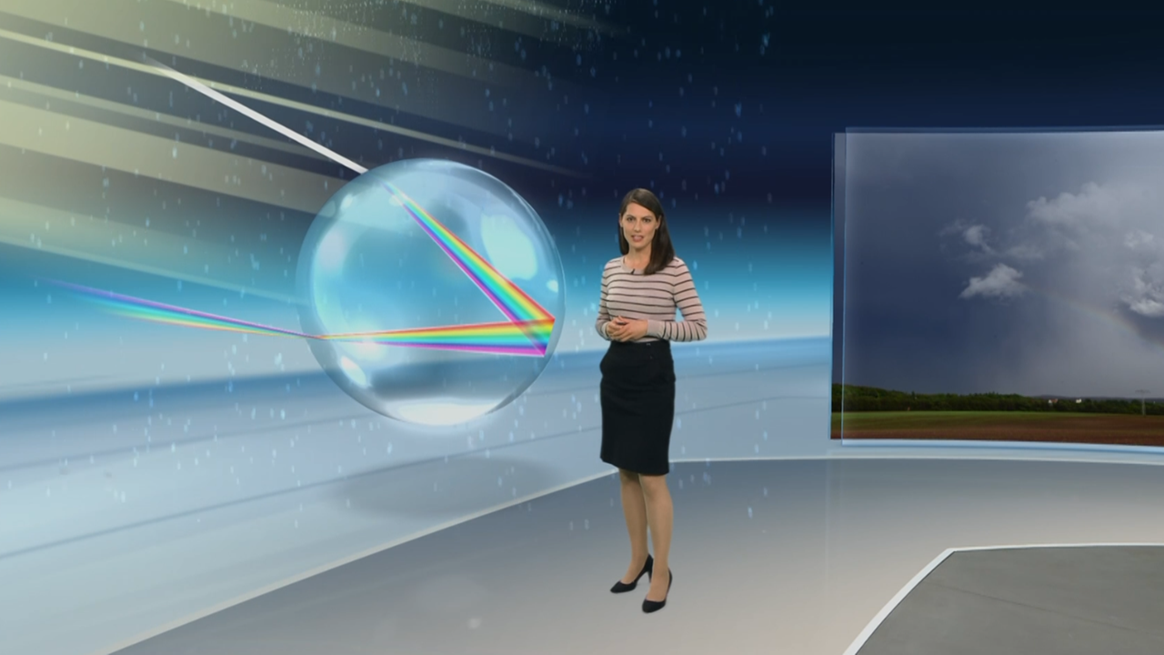 Doppelt und dreifacher Regenbogen - Wetterexpertin erklärt es