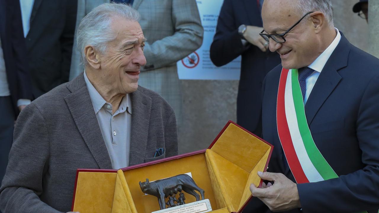 Hollywoodstar Robert De Niro bekommt Ehrung in Rom