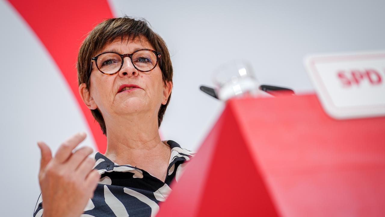 SPD-Chefin Esken warnt: "Können nicht Grundgesetz aushebeln"