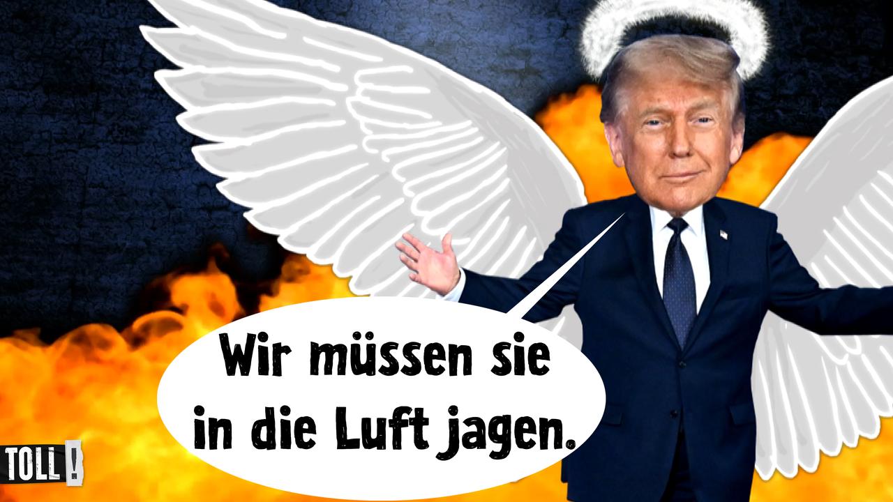 Satire: Toll! Friedensbringer Trump | ZDF