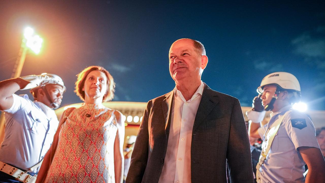 Scholz und Biden bei G20-Gipfel in Rio