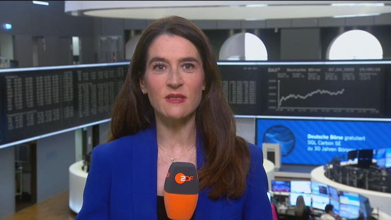 ZDF-Reporterin Mainitz: "Unsicherheit ist Gift für die Börse"