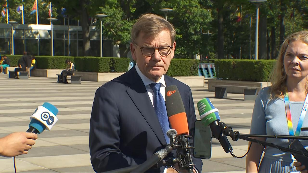 Bundesaußenminister Johann Wadephul (CDU) vor der Wahl nicht-ständiger ...