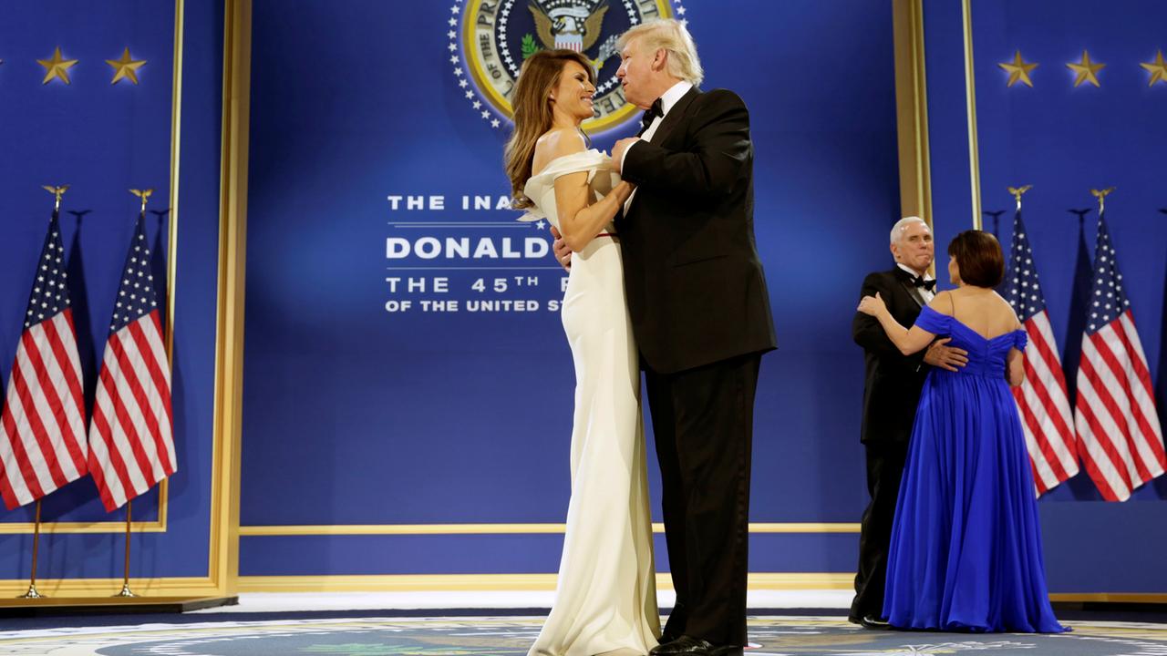 Präsident Trump tanzt