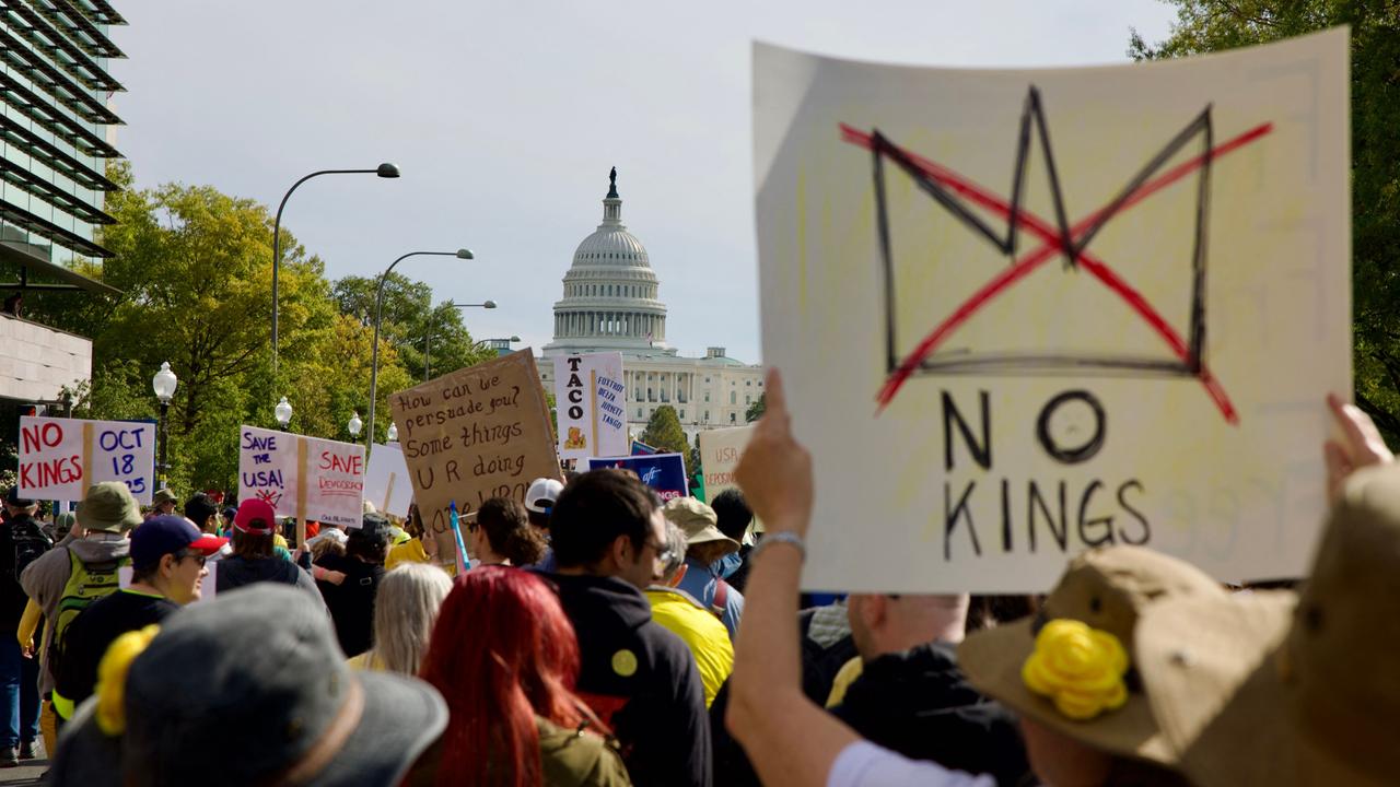 Proteste gegen Trump: "No Kings" demonstrieren in den USA