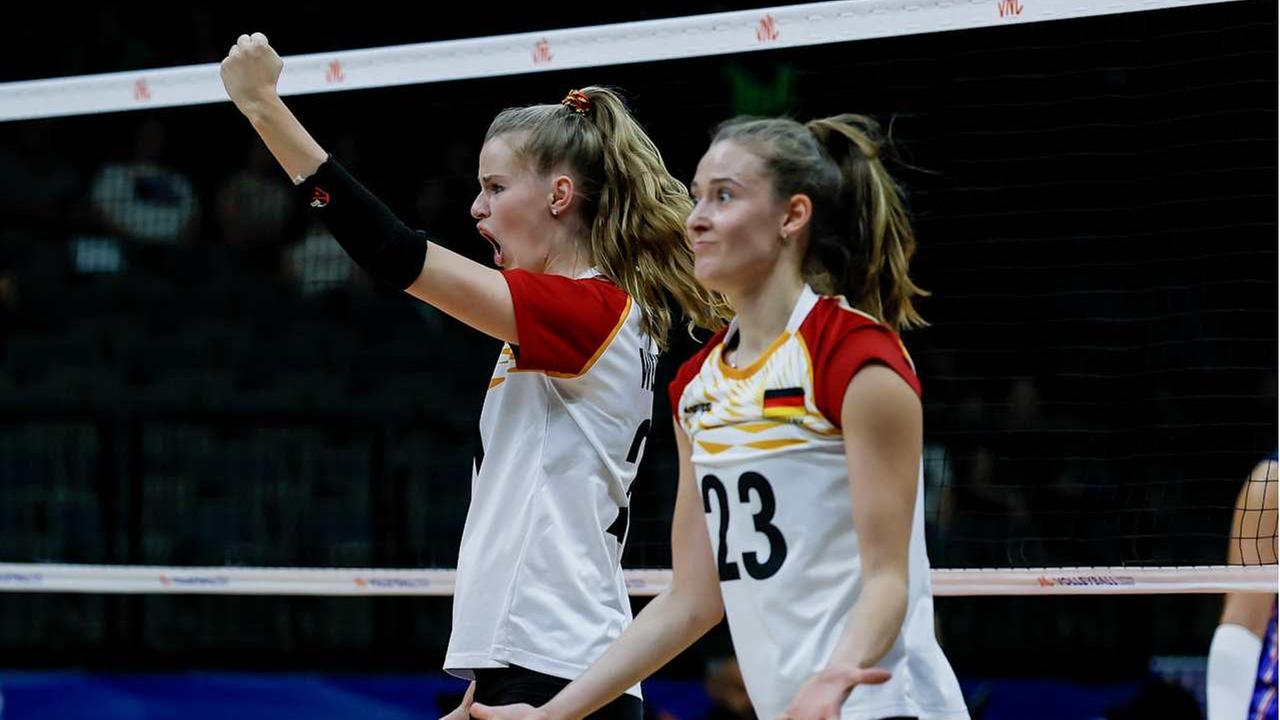 Volleyball Nations League: DVV-Frauen besiegen Frankreich Volleyball Nations League: DVV-Frauen besiegen Frankreich