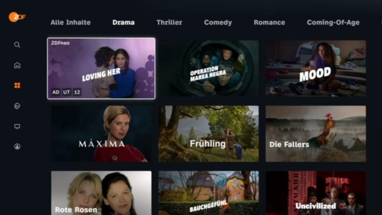 Motto "Jetzt streamen im ZDF": ZDF startet neues Streaming-Portal